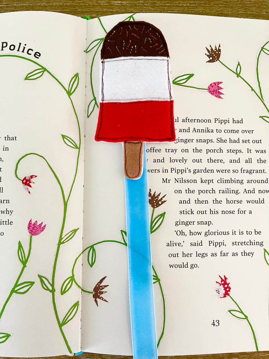 Ice Lolly Bookmark – Katy Kirkham Designs