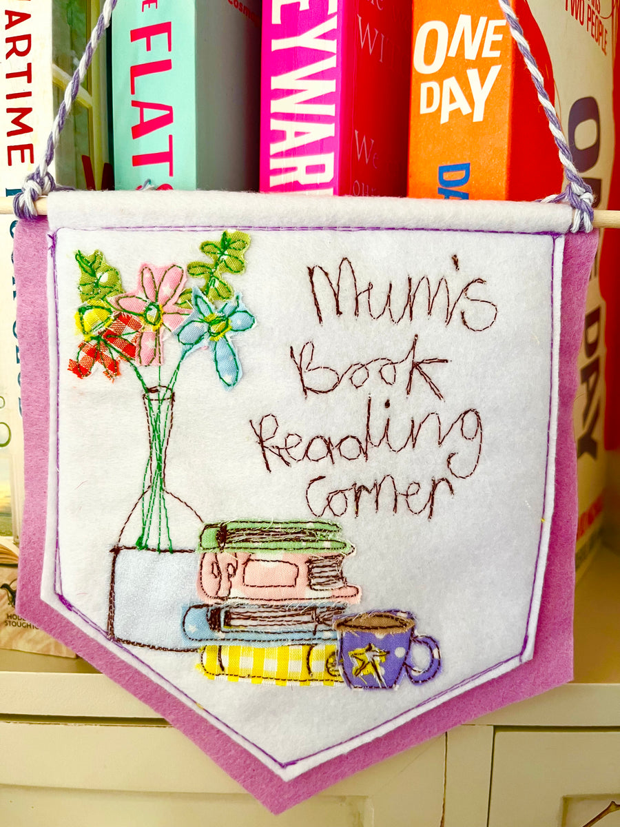 Book Reading Corner Banner – Katy Kirkham Designs